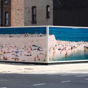 Corner Poster Ads, Wide Billboard, Mockup Template, Editable Photoshop ...