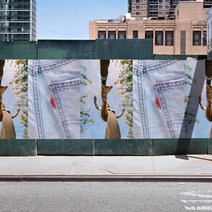 Wild Postings, Urban Posters, Street Ads, Mockup Template, Editable ...