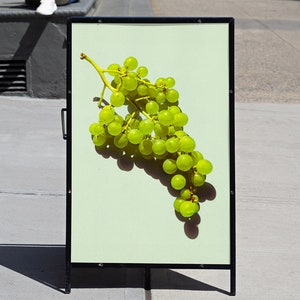 Sidewalk Sign, Store Sign, Street Ad, Mockup Template, Editable ...