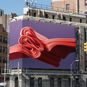 Wide Building Ad, Billboard Mockup Template, Editable Photoshop File - Etsy