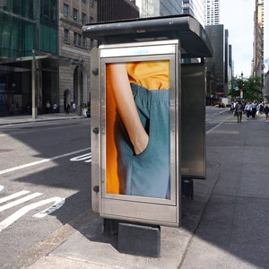 Bus Shelter Transit Ad Mockup Template, Editable Photoshop File - Etsy