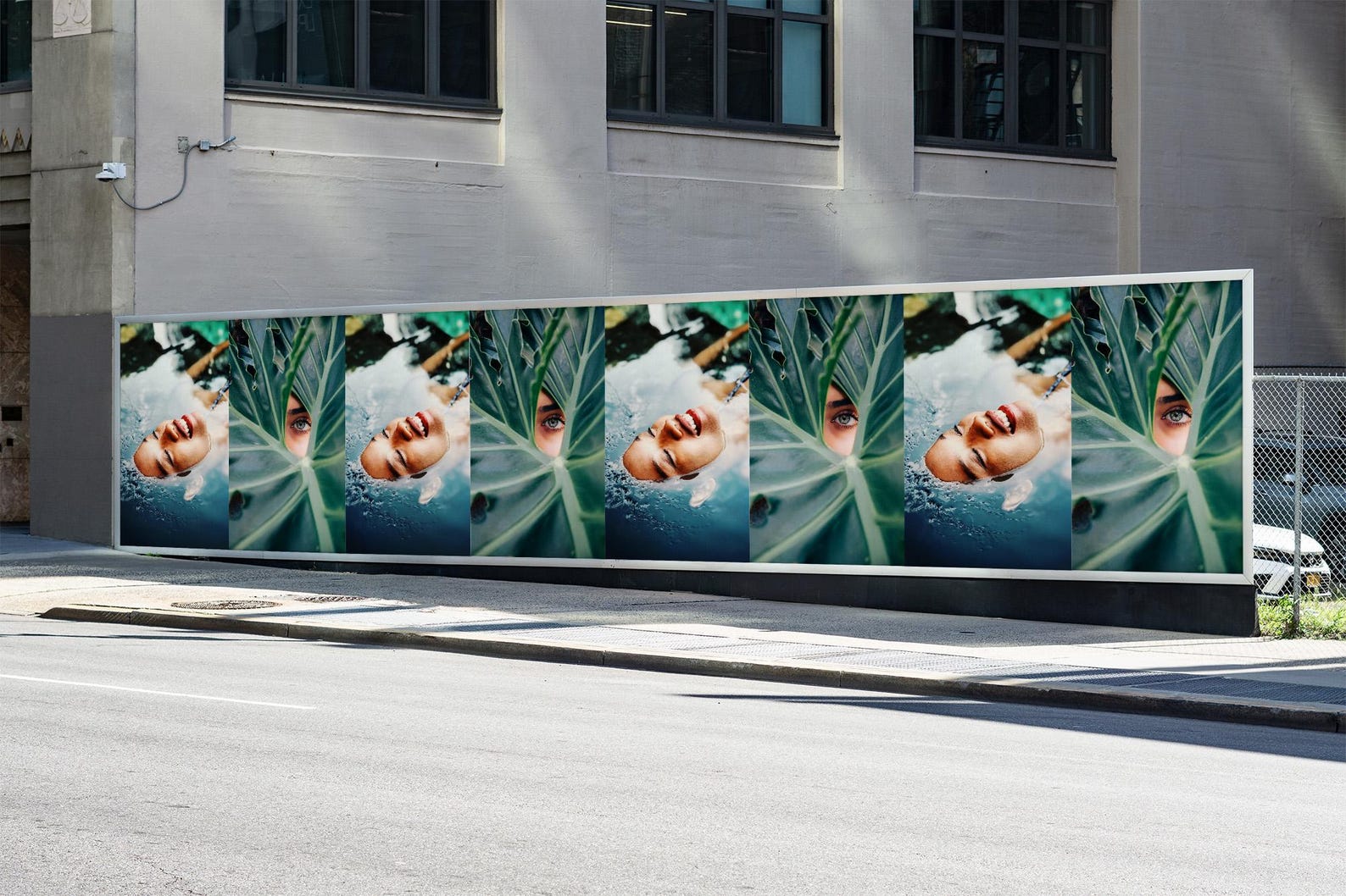 Urban Posters, Wild Postings, Street Ads, Mockup Template, Editable ...