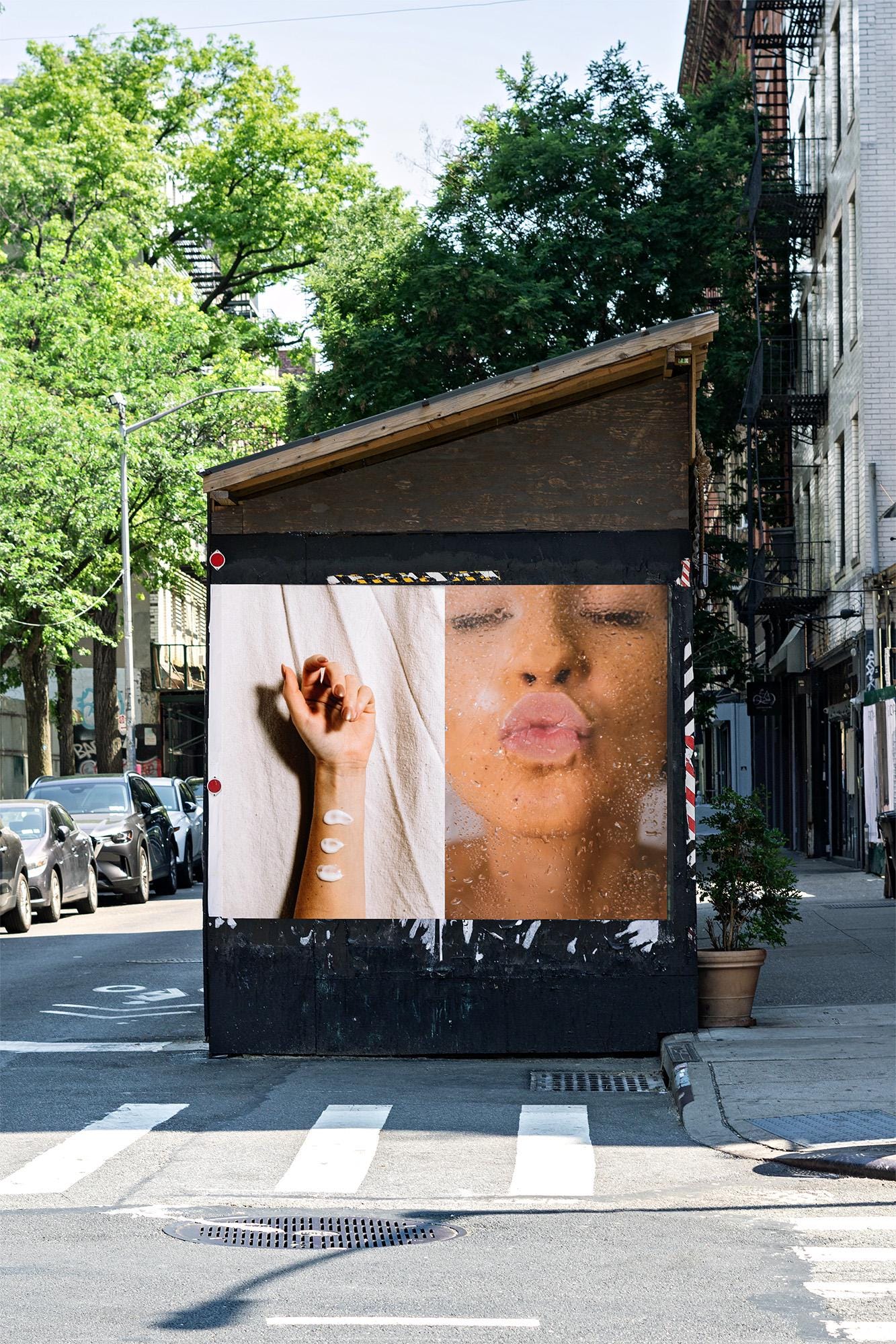 Wild Postings, Urban Posters, Street Ads, Mockup Template, Editable ...
