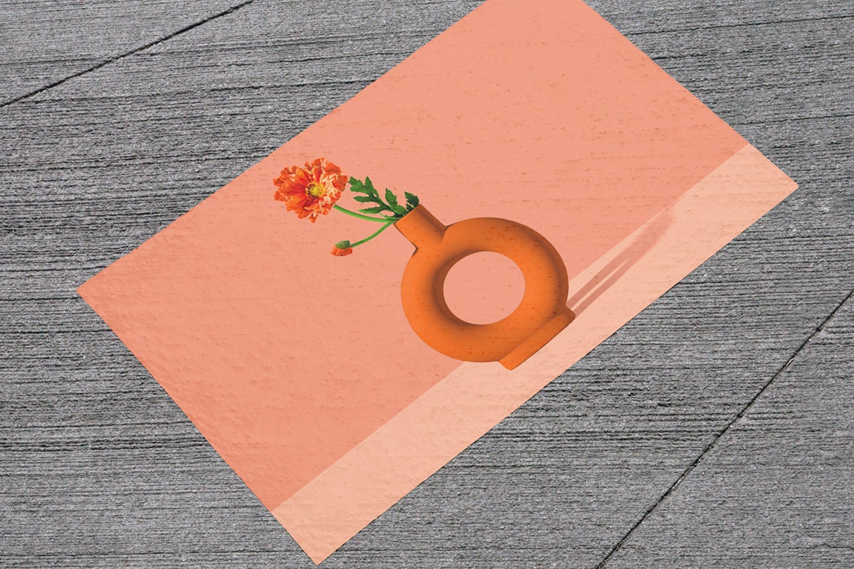 Ground Poster, Street Ad, Mockup Template, Editable Photoshop File - Etsy