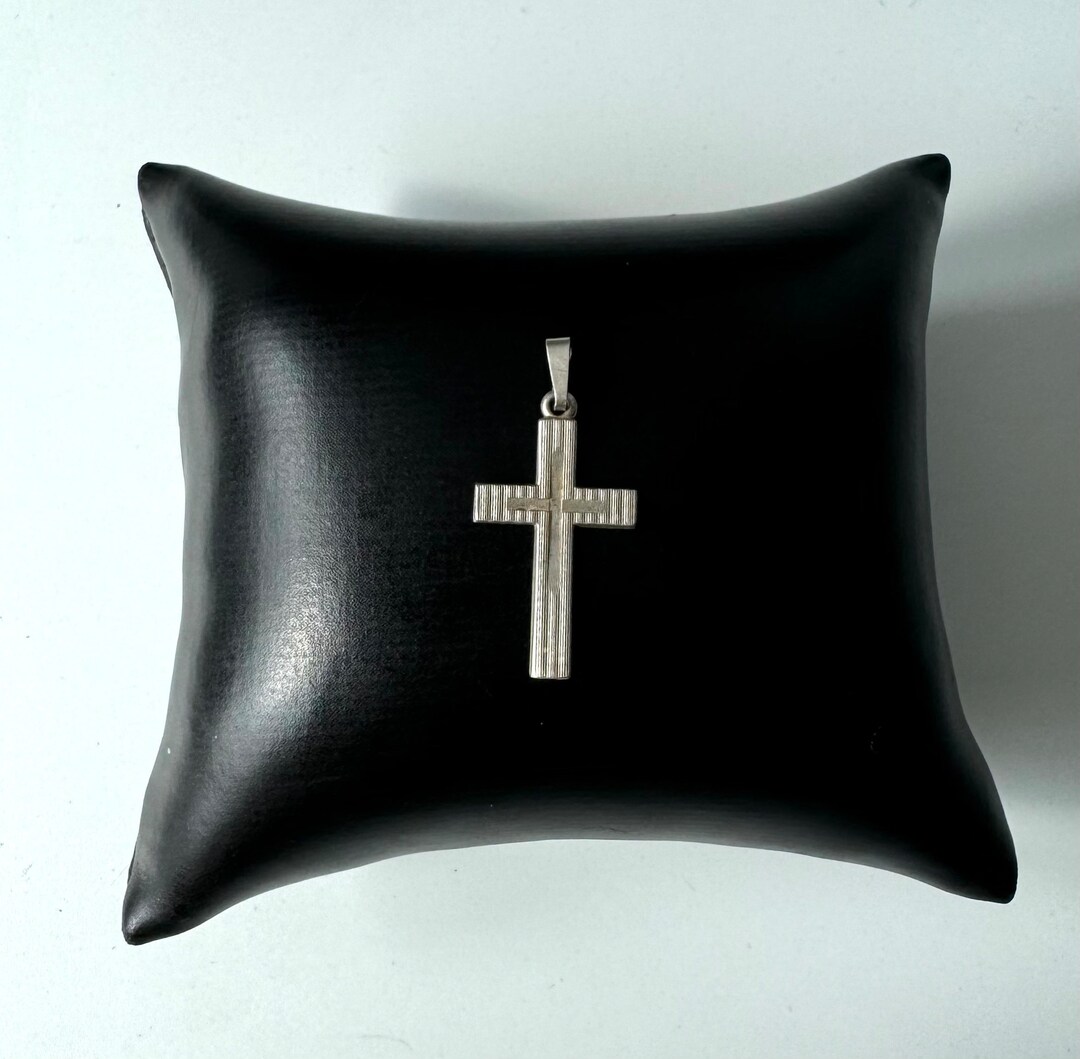 835 Silver Cross Pendant Franz Scheuerle Master Mark! - Etsy