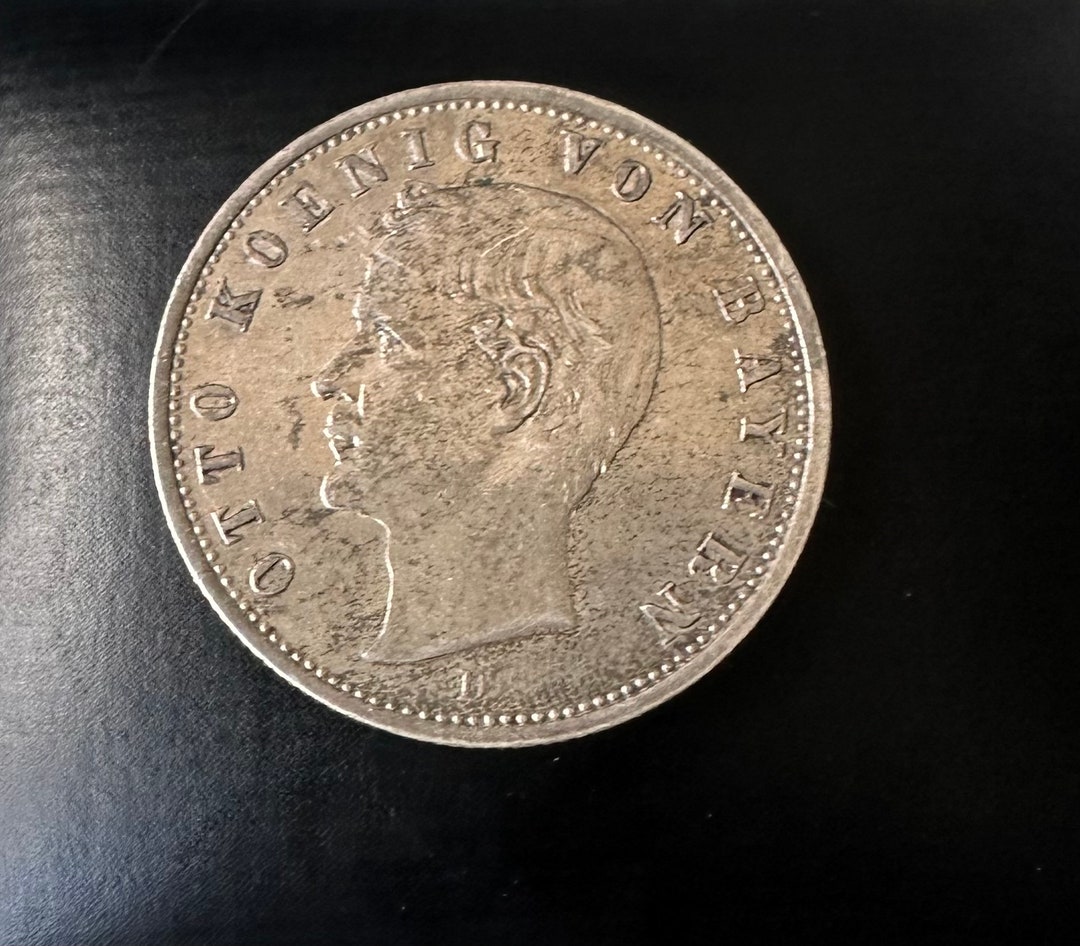 Historical Silver Coin Otto King of Bavaria 1900 D - A Piece of the ...