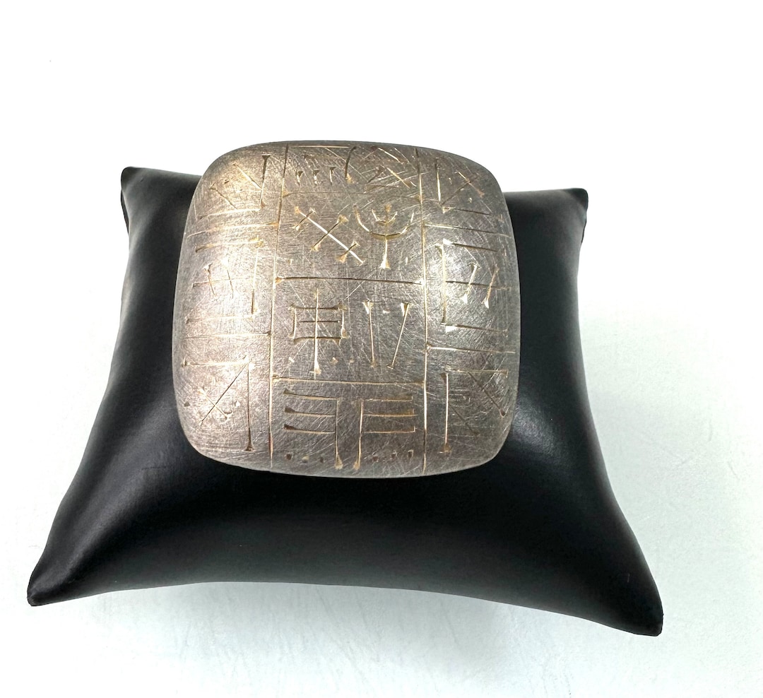 Extravagant Designer Brooch 925 Silver, Partially Gold-plated and ...