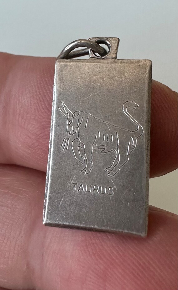 Gloria 835 silver zodiac sign pendant Taurus - Taurus… - Gem