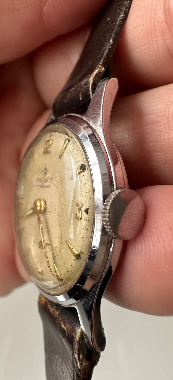 Vintage military wristwatch PRONTO Incabloc Swiss Mad… - Gem