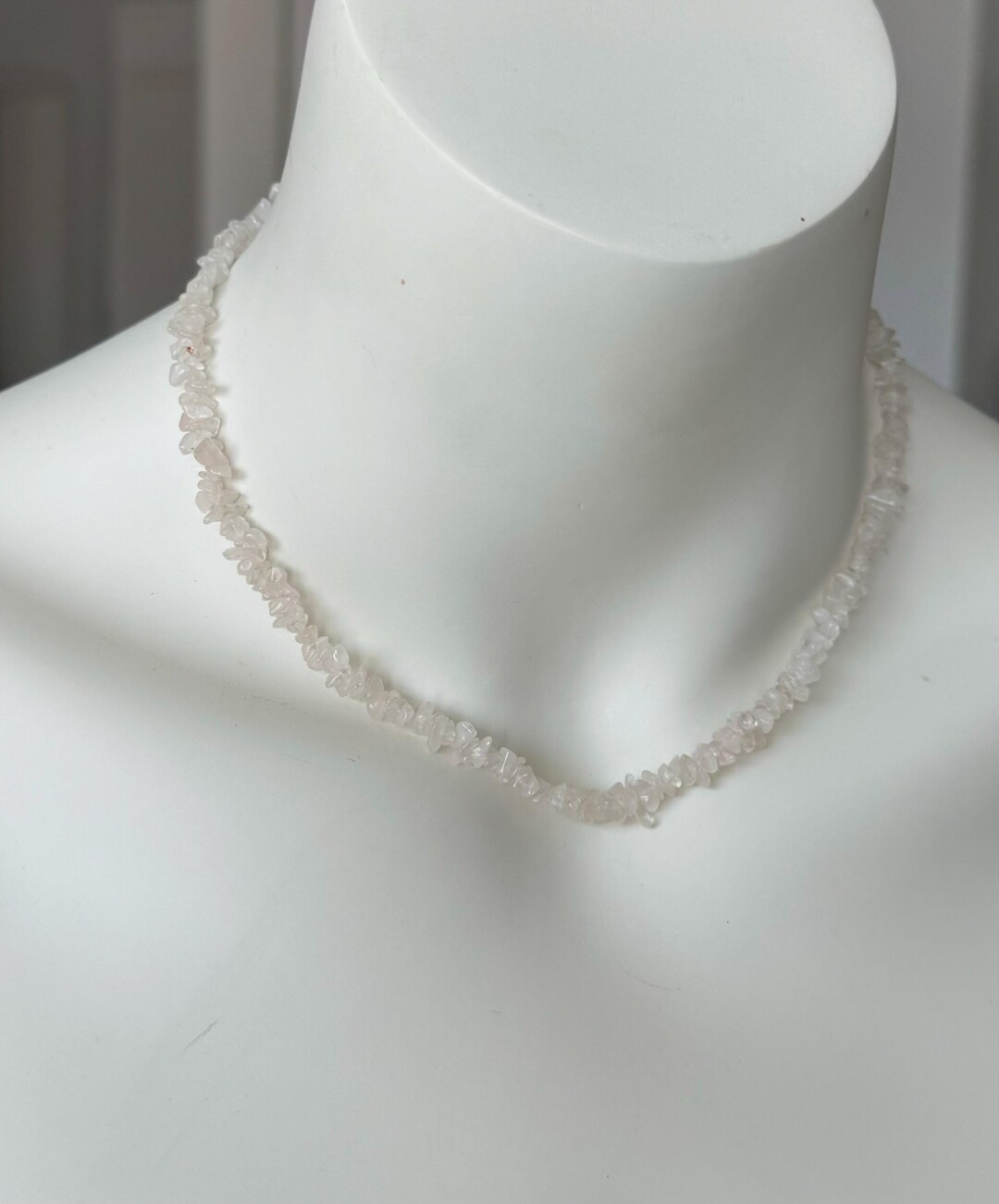 Vintage Stone Chain Splinter Chain Rock Crystal 43 Cm Long - Etsy Australia