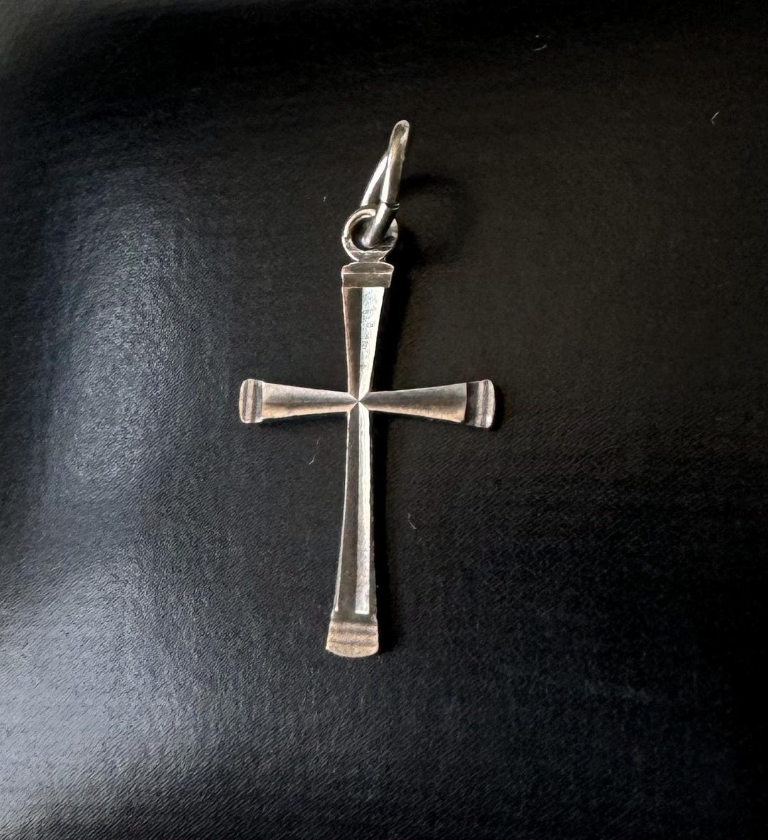 835 Silver Cross Pendant Art Deco Antique Jewelry - Etsy