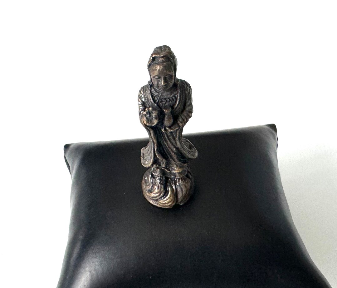Antique Small Bronze Figure Mysterious Christian Relic - Etsy