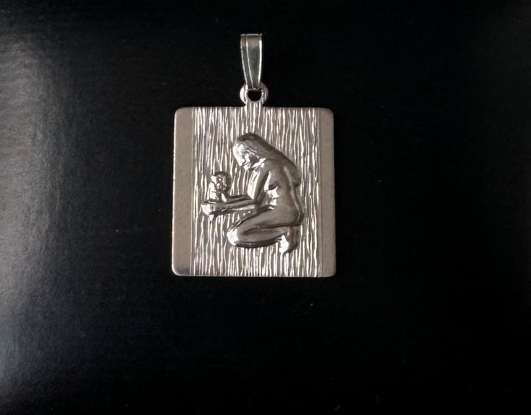 Lindner Jewelry Noble 925 Silver Pendant With Artistic Representation ...