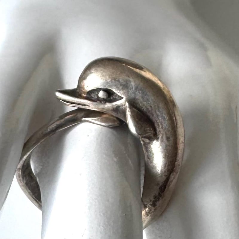 Dolphin Ring - Etsy