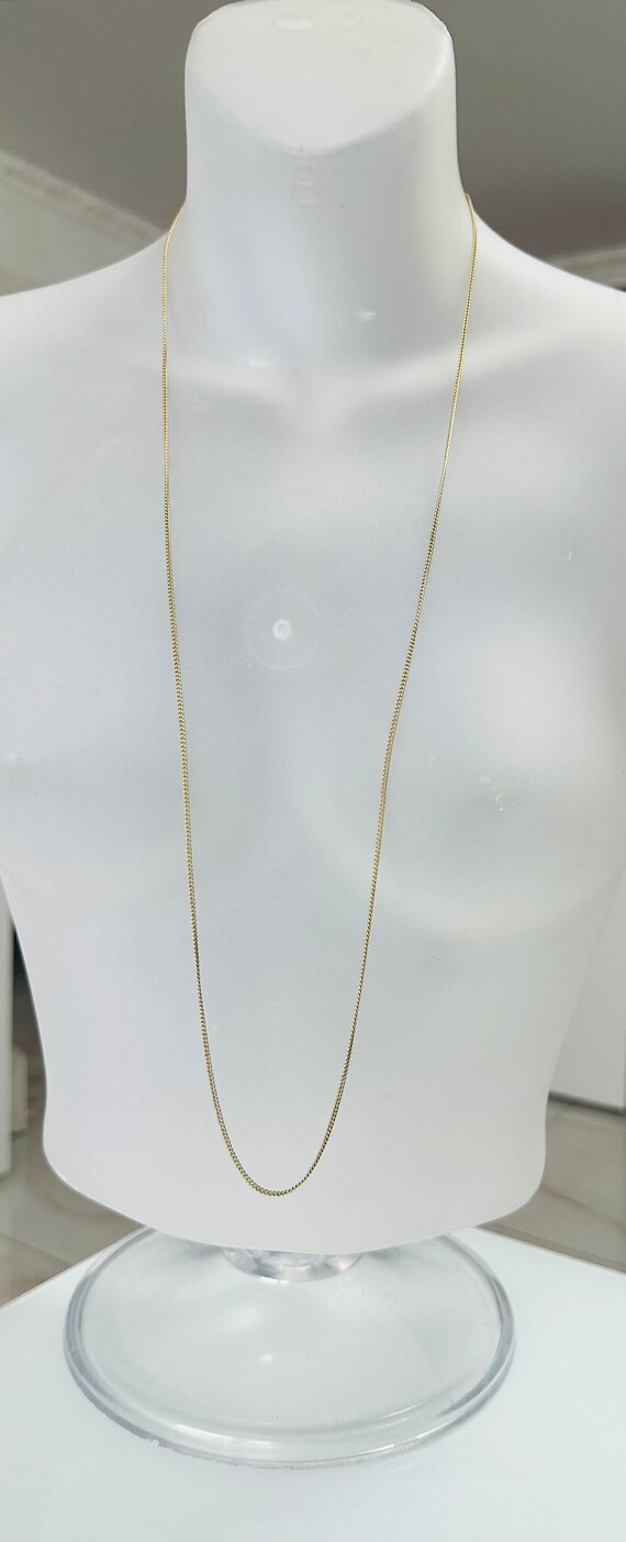 Stylish AM double chain 88 cm long! Vintage costume j… - Gem
