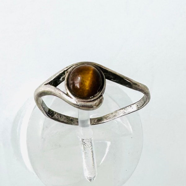 Old Tigers Eye Ring - Etsy
