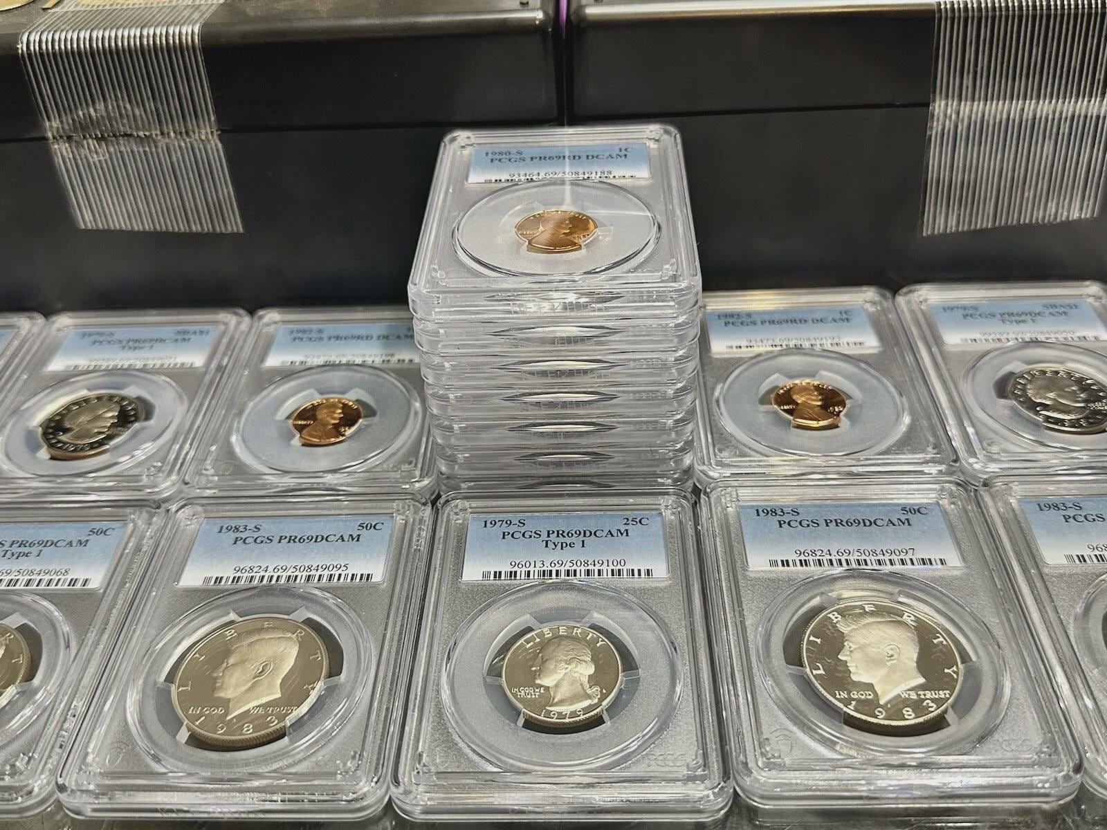 1 PCGS PR68 US Proof Coin – Estate Collection - Etsy
