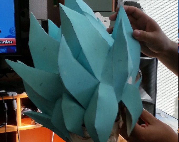 Ssj2/ssj Blue Foam Wig Files - Etsy