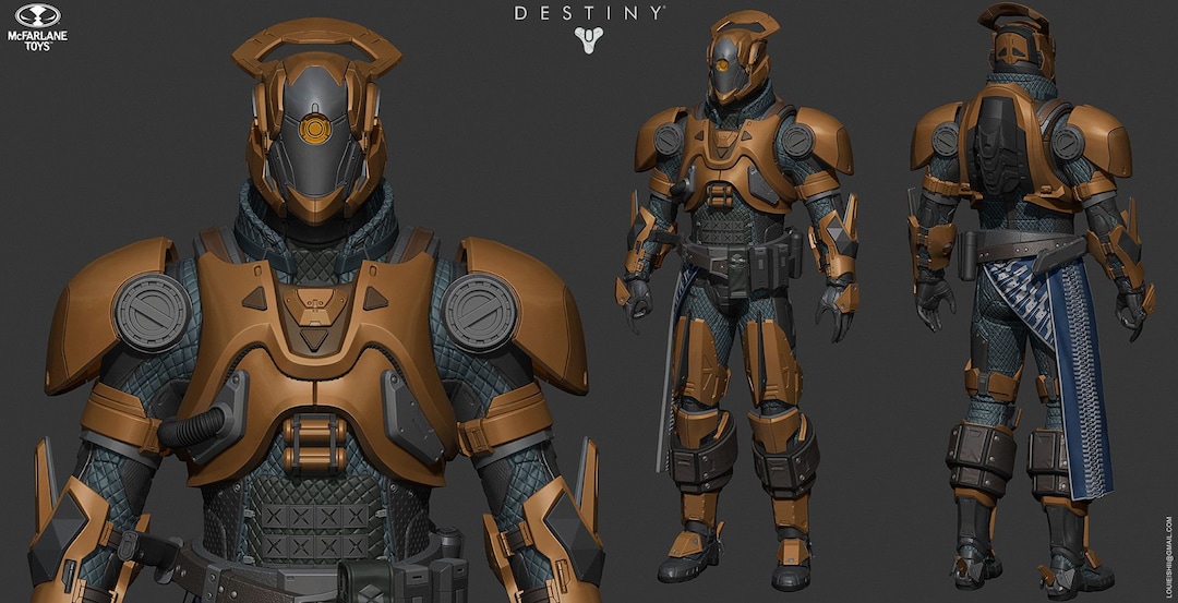 Destiny Titan Armor Vault of Glass File - Etsy