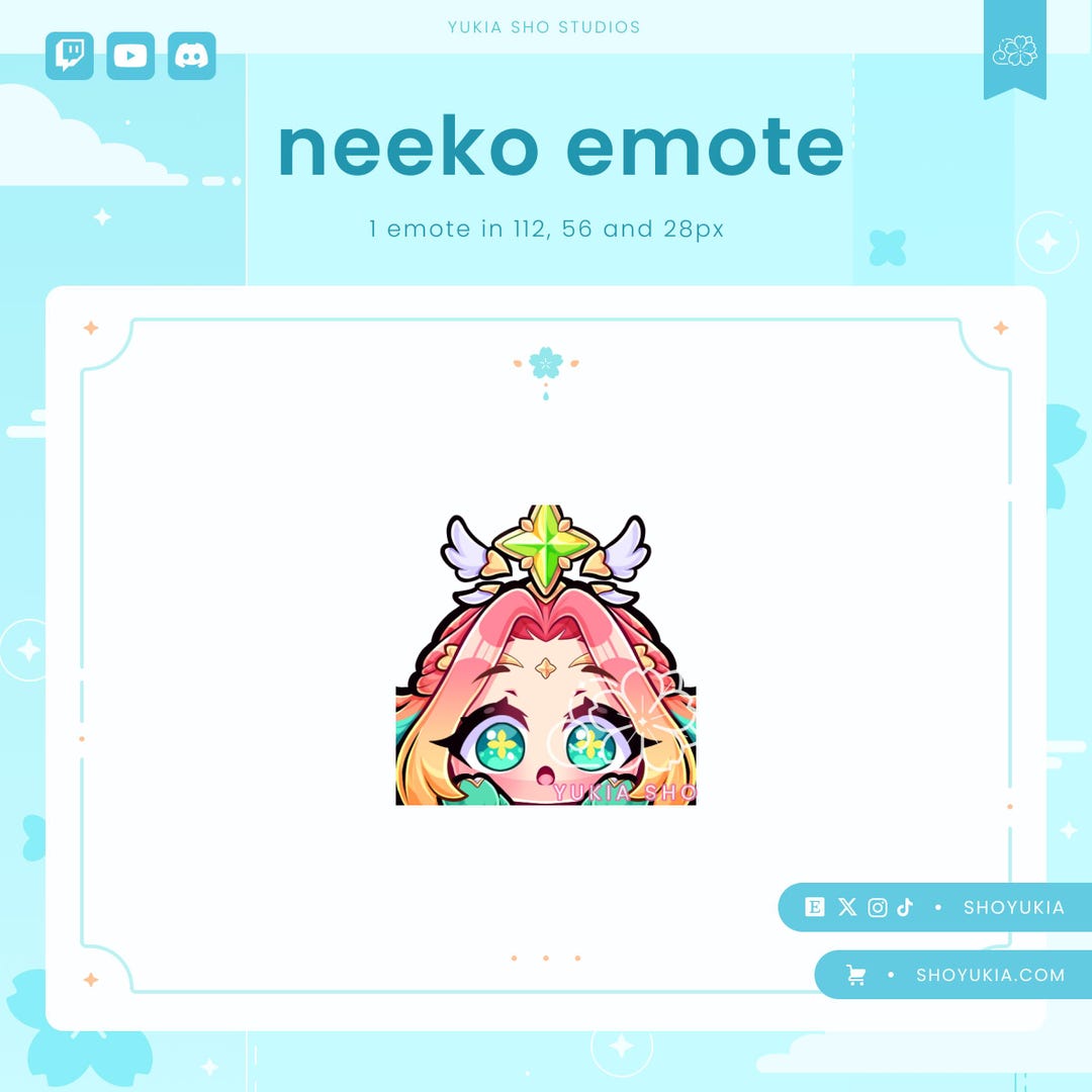 Twitch Emote: Star Guardian Neeko Peek | Lol Emote Pack for Discord ...