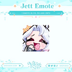Jett Laugh Twitch Emote Streamer Emotes Cute Emotes Twitch Graphics ...