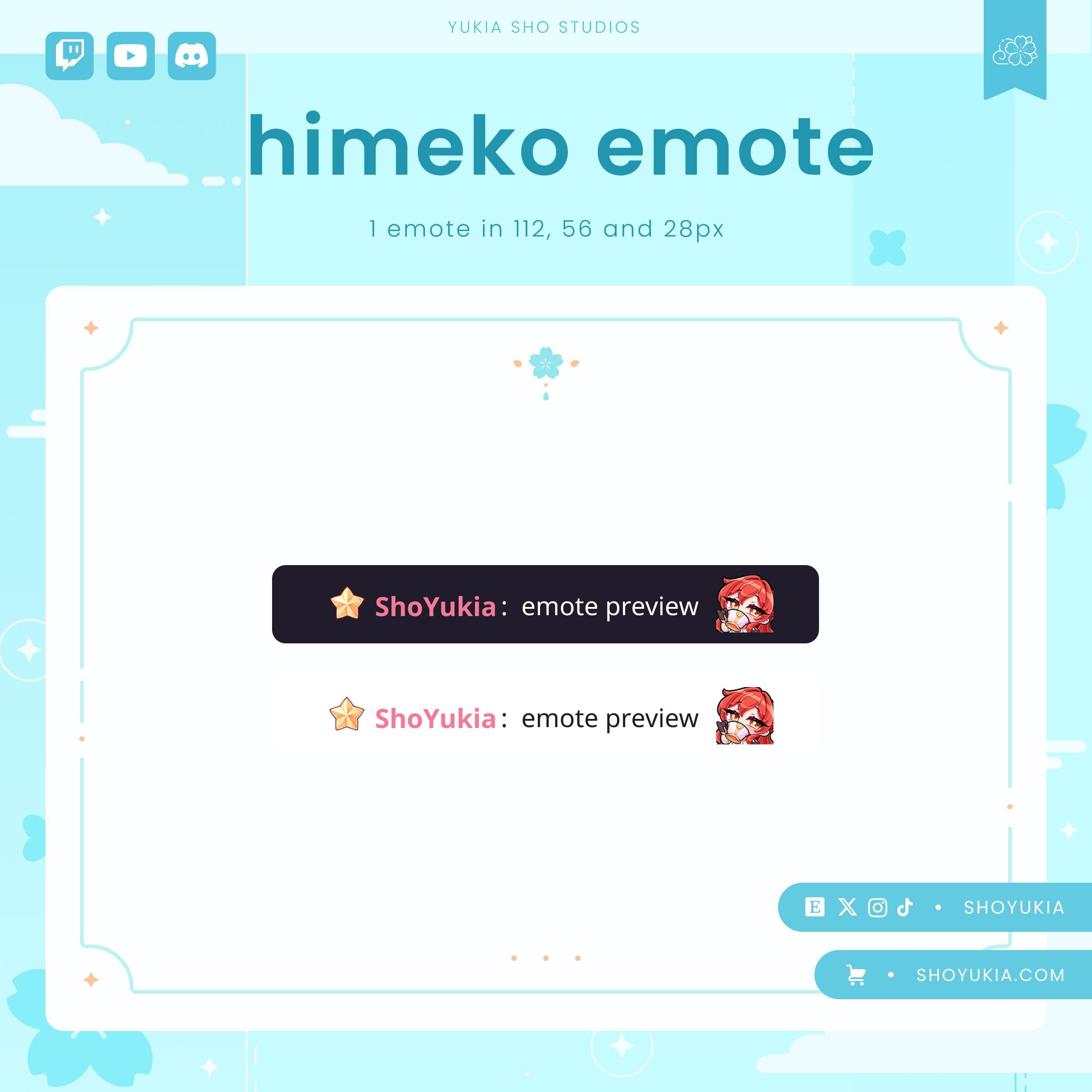 Twitch Emote: Himeko Sip | Honkai Star Rail Emotes for Discord, Youtube ...