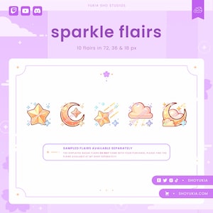 Cosmic Stars Twitch Sub Badges (gold) | Bit Badges | Twitch Sub Badges ...