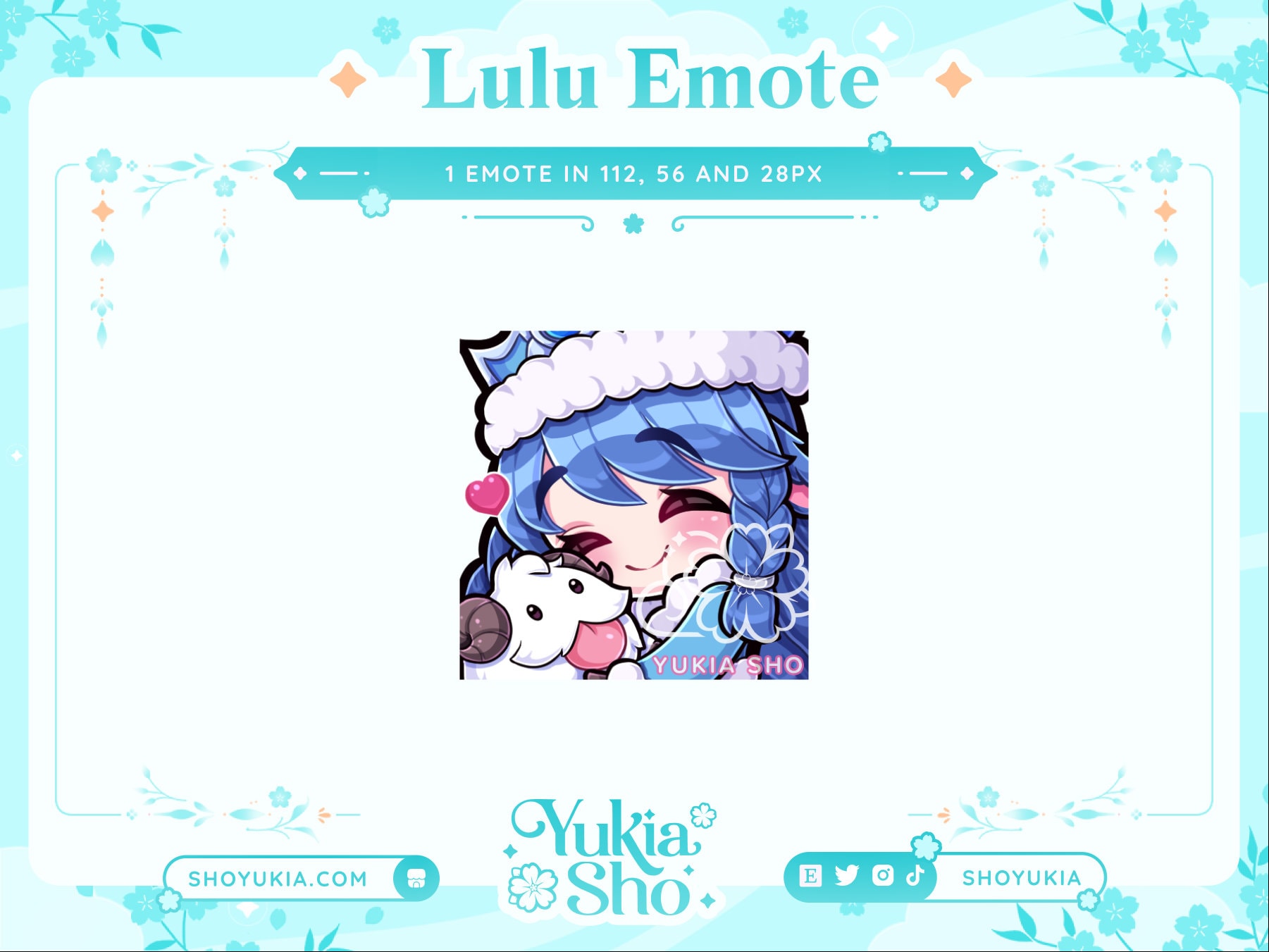 Lulu Hug Emote for Twitch/discord/youtube Custom Twitch - Etsy UK