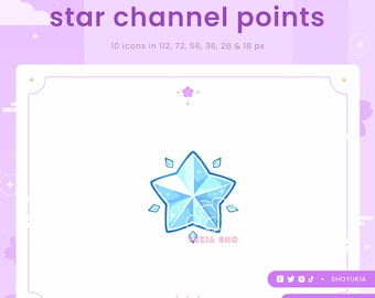 Star Channel Points for Twitch | Twitch Channel Point Icon | Twitch ...