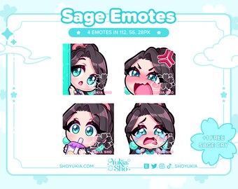 Sage Discord Emotes - Etsy