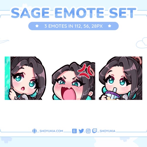 Valorant Sage Sheesh Emote Twitch/discord - Etsy