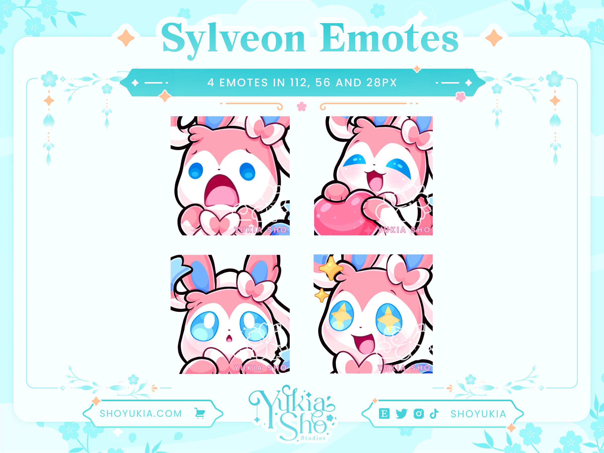 Sylvie Emote Set for Twitch/discord/youtube Custom Twitch Emotes ...