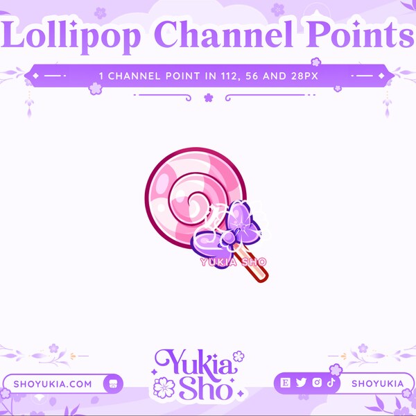 Twitch Lollipop Icon - Etsy