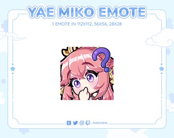 Thinking Emote | Etsy