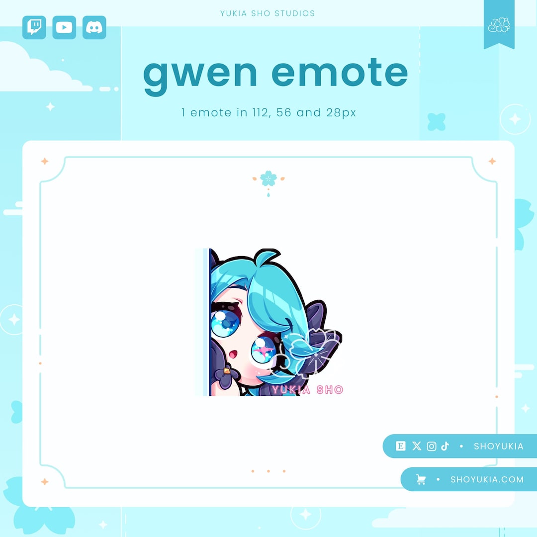 Twitch Emote: Gwen Lurk | Lol Emote Pack for Discord, Youtube & Tiktok ...