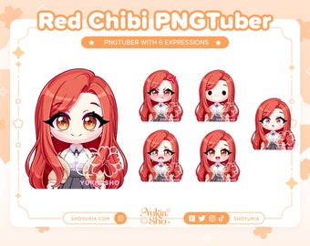 Vtuber Red Hair - Etsy