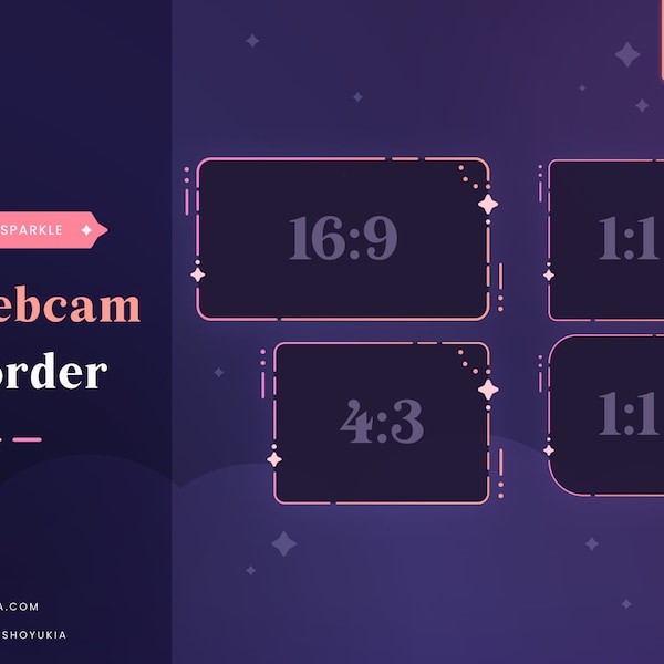 Circle Animated Cam Overlays - Etsy