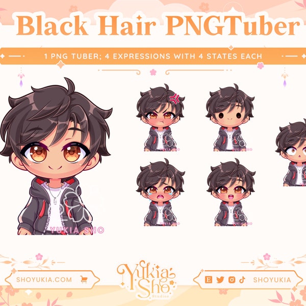 Pngtuber Male Avatar - Etsy