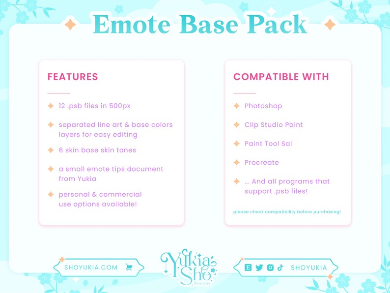12 DIY Emote Base Pack COMMERCIAL USE for Twitch/youtube/discord Emote ...