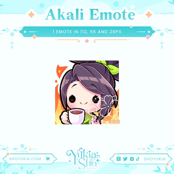 Custom Akali Emotes - Etsy