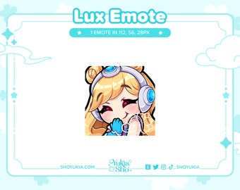 Lux Twitch Emotes - Etsy