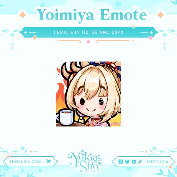 Genshin Yoimiya Emotes - Etsy