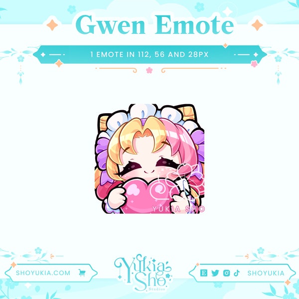 Gwen Emotes - Etsy