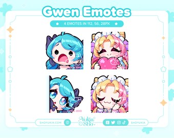 Gwen League of Legends Emotes - Etsy Australia