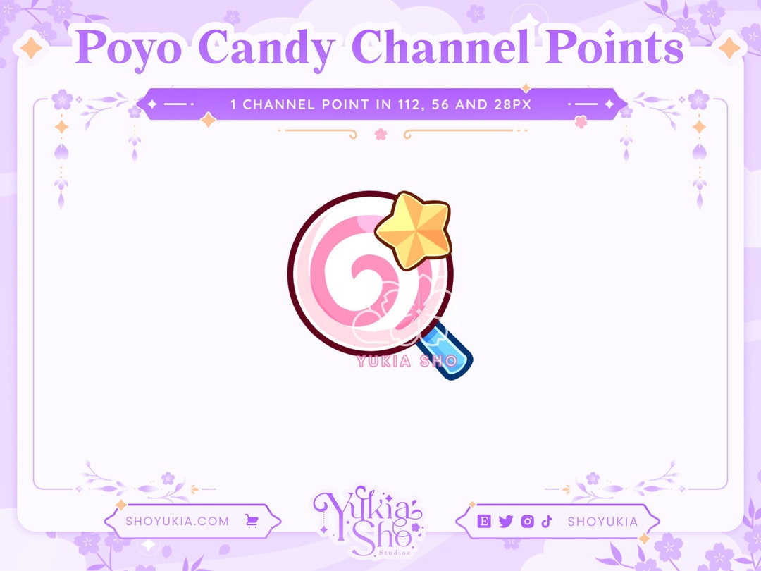 Dreamland Candy Channel Points for Twitch Twitch Channel Point Icon ...