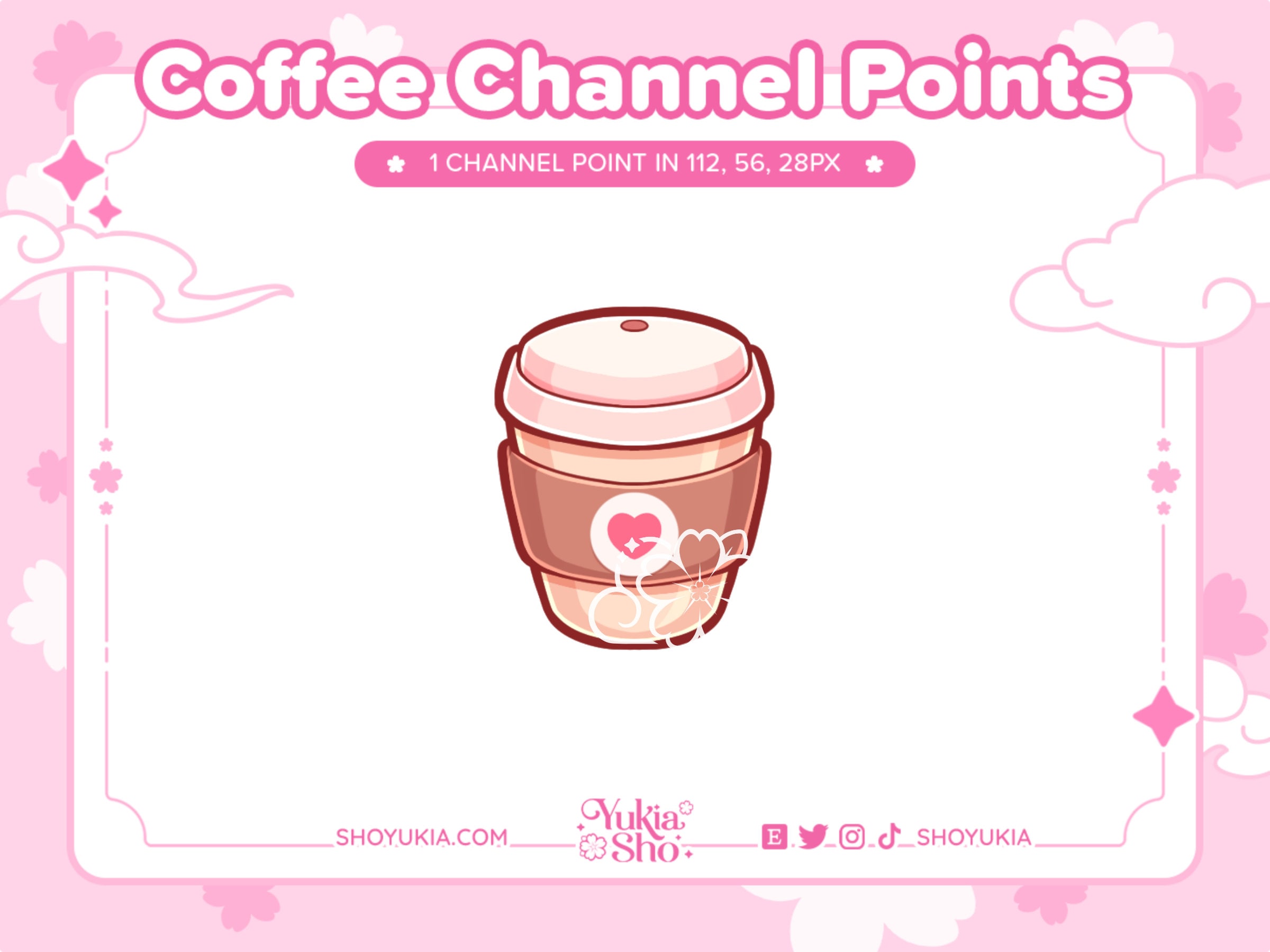 Coffee Channel Points for Twitch Twitch Channel Point Icon - Etsy UK