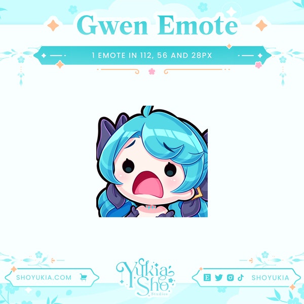 League of Legends Gwen Emote - Etsy