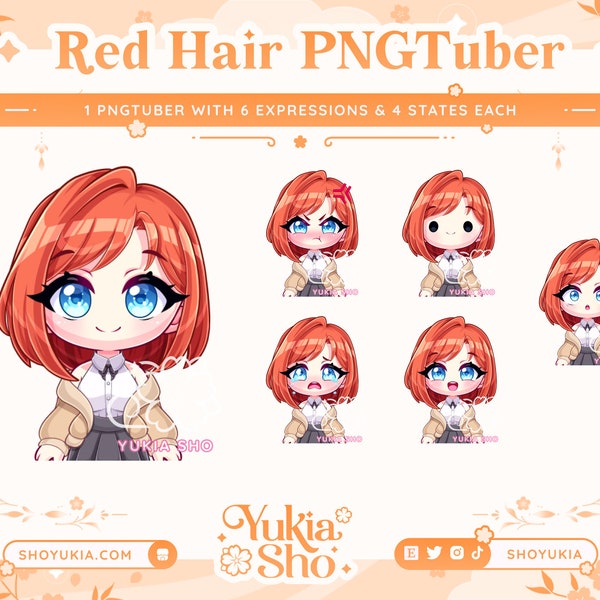 Short Hair Vtuber - Etsy