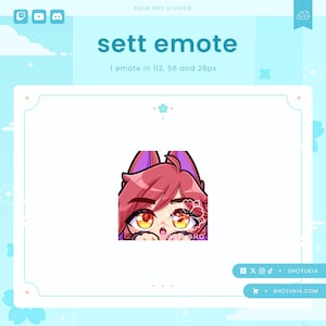 Sett Peek Twitch Emote | Streamer Emotes | Discord Emotes | Stream ...
