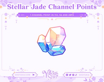Stellar Jade Channel Points Honkai Star Rail Inspired / Kawaii Twitch ...